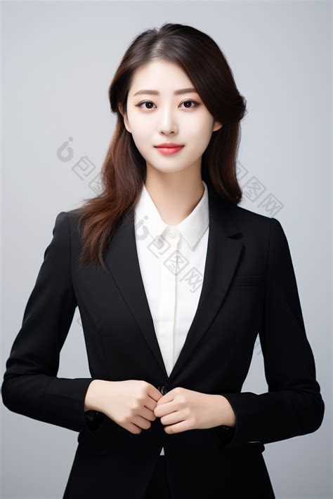 女性职业年轻美丽公关业务销售肖像高清图片下载 包图网