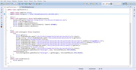 Selenium Webdriver Integration With TestLink