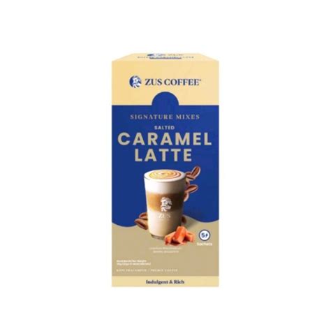 Assorted Flavour Zus Signature Mixes Coffee Salted Caramel Latte Caffe