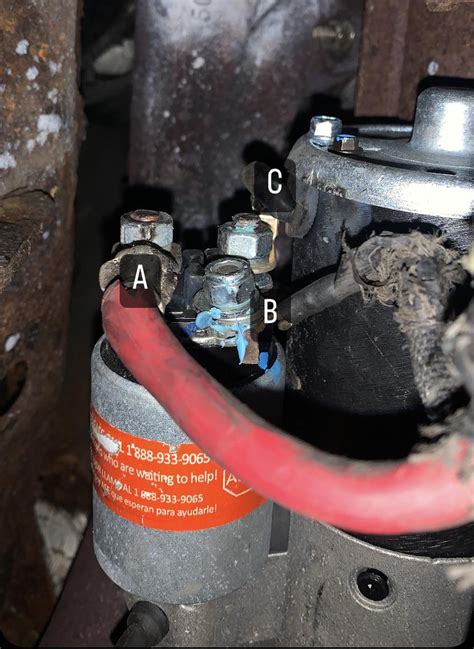 Looking to bypass starter solenoid with momentary button in cab. Been ...