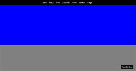 Media Query Codesandbox
