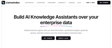Llamaindex Ai Knowledge Assistants For Enterprise Data Insights