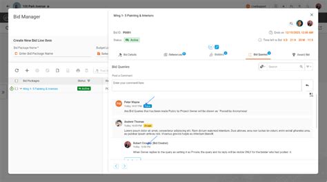 How To Post A Bid Query
