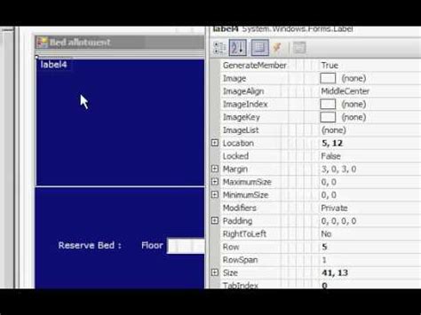 Adding Label To Tablelayoutpanel Youtube