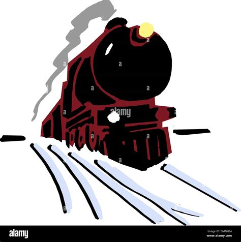Old Steam Engine Stock Vector Images Alamy