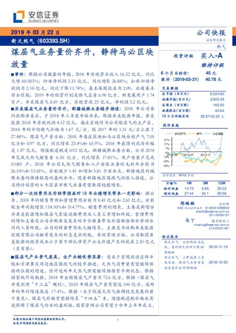 煤层气业务量价齐升，静待马必区块放量