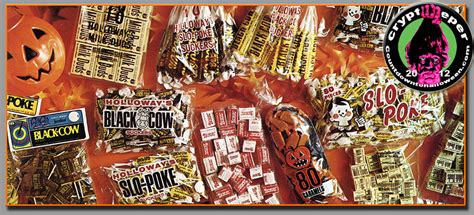 Vintage Candy Industry Halloween Trade Ads