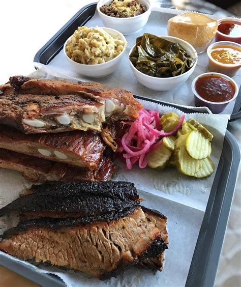 I Ate Ribs And Brisket With A Few Sides Rfood