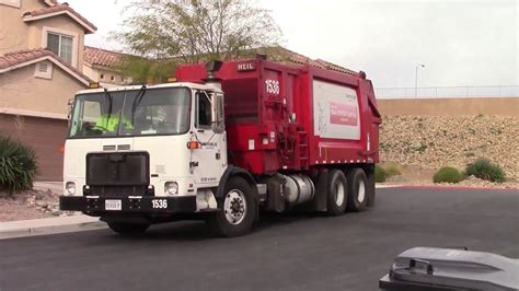 Republic Services Autocar Xpeditor Heil Python On Trash 1536 YouTube