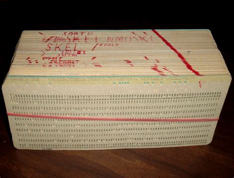 Analytical Engine Punch Cards