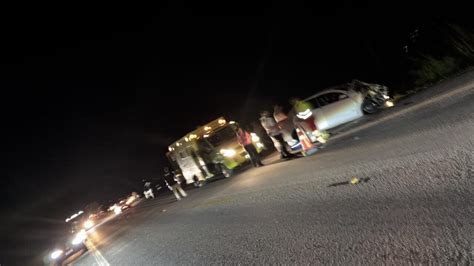 Quatro Pessoas Ficam Feridas Após Dois Carros Colidirem Na Br 116 Entre