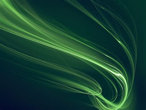 Premium Photo Abstract Background With Glowing Green Lines