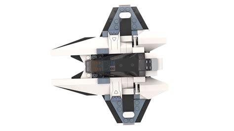 Lego Moc Interstellar Fang Fighter Light 60430 Alternative By