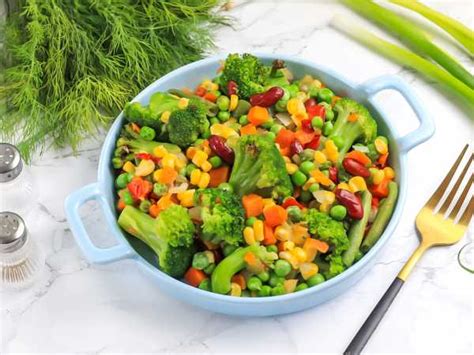 Замороженные овощи в аэрогриле — рецепт с фото пошагово