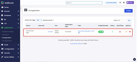 How To Setup Tomcat With Application Manager Webuzo