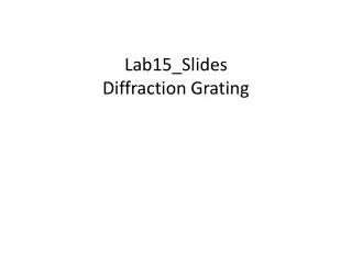 PPT Diffraction Grating PowerPoint Presentation Free Download ID 2690103