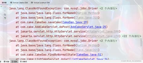 解决idea 部署tomcat操作数据库时遇到java lang classnotfoundexception com mysql jdbc