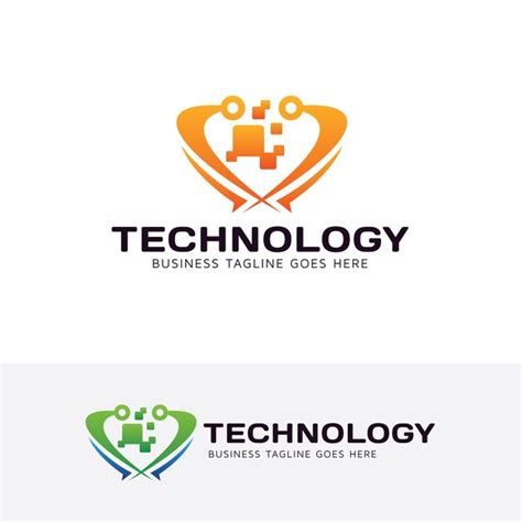 Premium Vector Technology Vector Logo Template