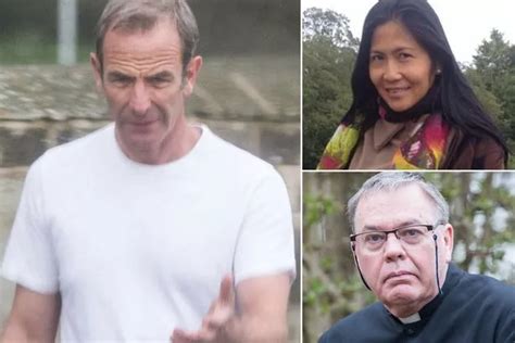As Robson Green Runs Off With Vicars Wife We Take A Look At His Past Roller Coaster Love Life