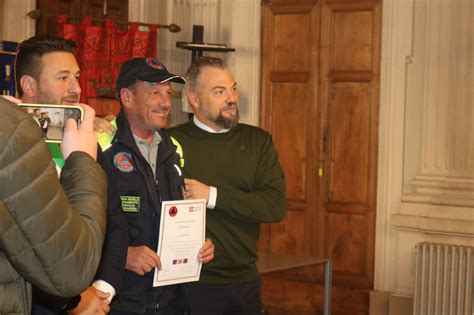 La Consegna Delle Benemerenze Ai Volontari Della Protezione Civile