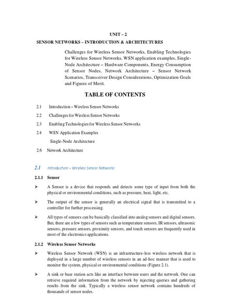 Unit Ii Ec8702 Adhoc And Wireless Sensor Networks Pdf Wireless