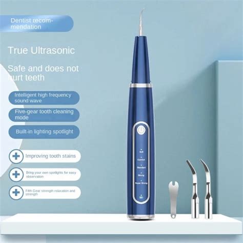 Ultrasonic Dental Scaler Electric Sonic Teeth Plaque Cleaner Dental