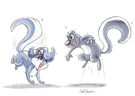 Fifi La Fume And Skunk Fu By Crystalc33 On Deviantart