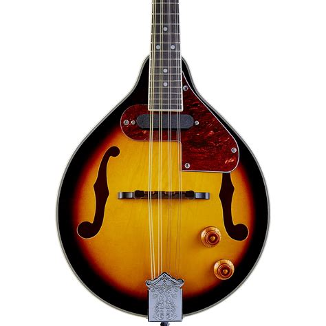 Rogue RM110AE Acoustic Electric A Style Mandolin Sunburst Musician S