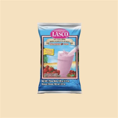 Lasco Soy Food Drink Strawberry Flavour 120g