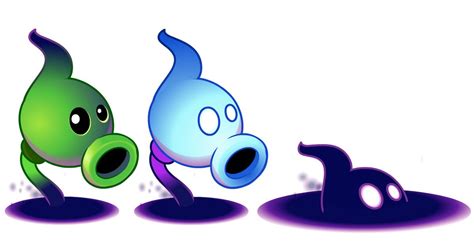 Brotes de Lanzaguisantes sombrío en Plants vs Zombies 2
