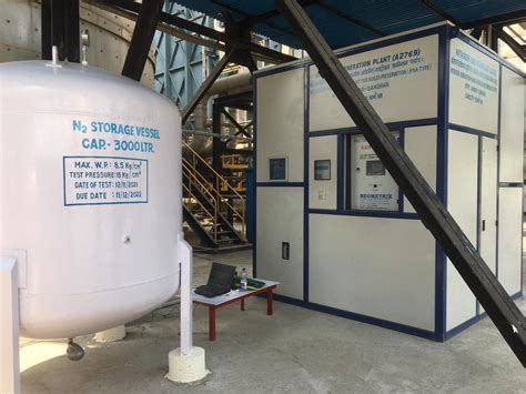 Psa Nitrogen Generation Plant