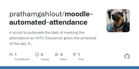 Github Prathamgahlout Moodle Automated Attendance A Script To