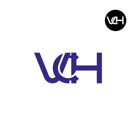 Premium Vector Vch Logo Letter Monogram Design