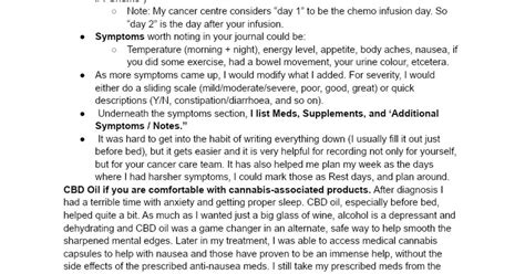 Update Chemo Side Effects Document Rbreastcancer