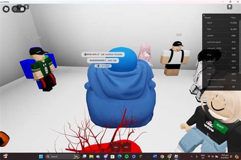 I Saw Someone Swearing In Roblox Rroblox