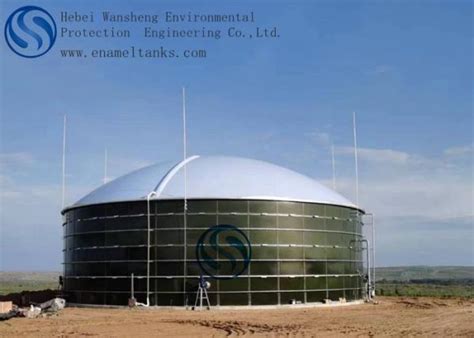 Corrosion Proof CSTR Sludge Digestion Tank Biogas Anaerobic Digester