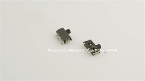 10 Pcs Miniature Slide Switch 3 Pin 2 Position 1p2t Spdt On Off Smd Re