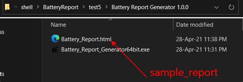 Github Sineshx Windows Battery Report Battery Report Generator For