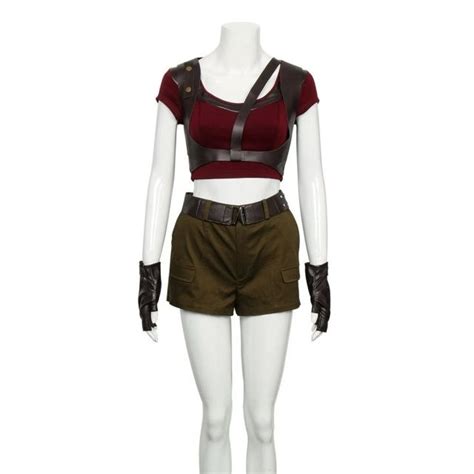 Movie Jumanji Welcome To The Jungle Ruby Roundhouse Halloween Cosplay