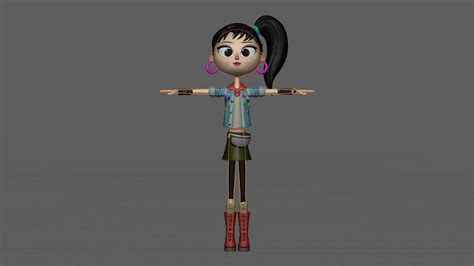 Ellie Sprite Fright Blender Studio