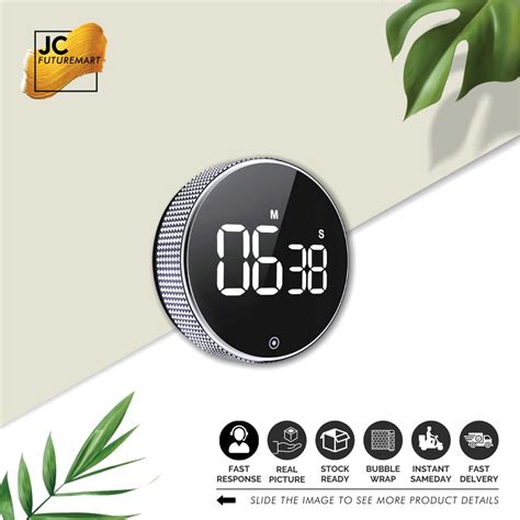 jual kitchen timer dapur masak heyo rotation digital countdown shopee indonesia