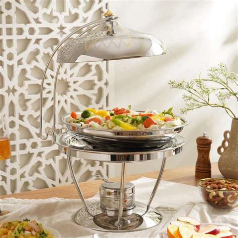 Pradeep Yara Chafing Dish With Lid 2l Chrome