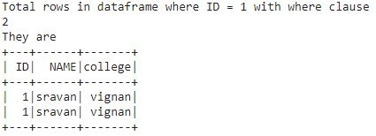 Count Rows Based On Condition In Pyspark Dataframe GeeksforGeeks