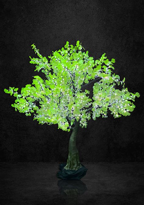 2 9m Green Leaf Led Ginkgo Tree Luxtree