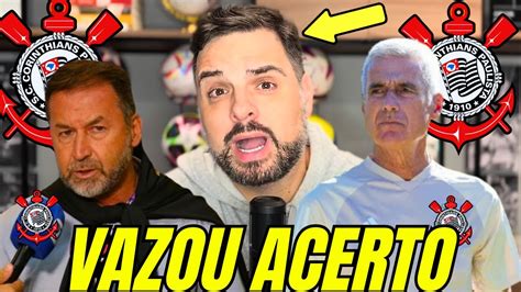 NOTÍCIA QUENTE NO CORINTHIANS CHICO GARCIA TROUXE A INFORMAÇÃO DE