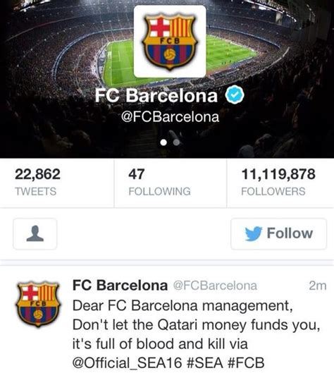 Syrian Hackers Hijack FC Barcelonas Twitter Account Graham Cluley