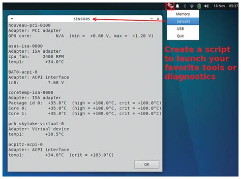 Bespoke System Tray Linux Magazine