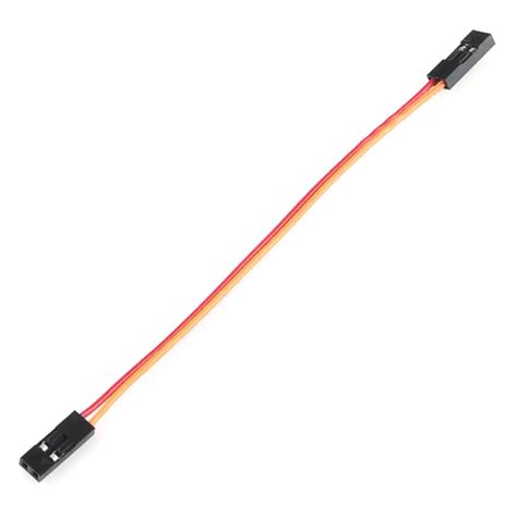 Sparkfun Jumper Wire 01in 2 Pin 6in Robotshop