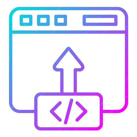 Premium Vector Code Deployment Vector Illustration Style