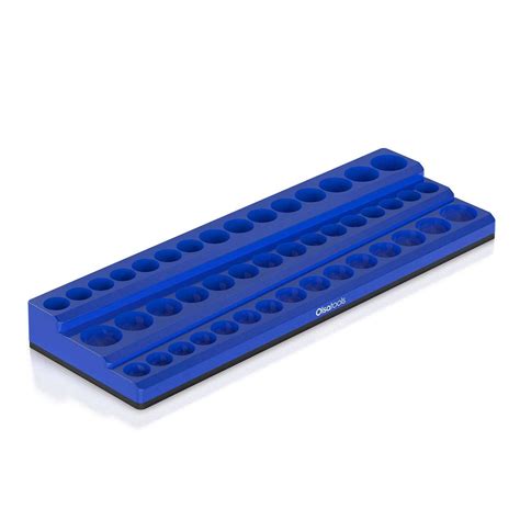Olsa Tools 3 Row Magnetic Socket Holder Sae Shop Hardware Tools